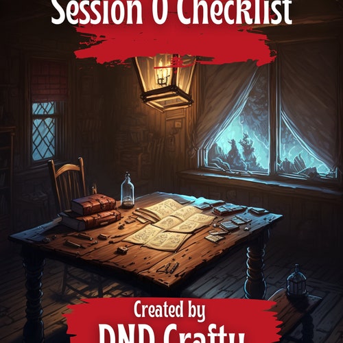 Session 0 Checklist DND Prep Sheet TTRPG Printable - Etsy