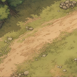 DND Battle Maps | Dirt Road Bundle | Game Master | TTRPG | Printable ...
