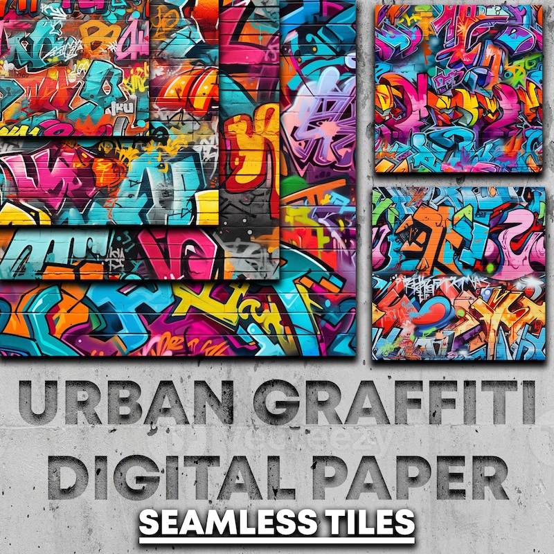 Graffiti Tiles - Etsy