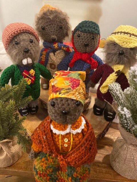 Ma Otter Crochet Doll - Etsy