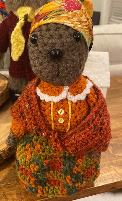 Ma Otter Crochet Doll - Etsy