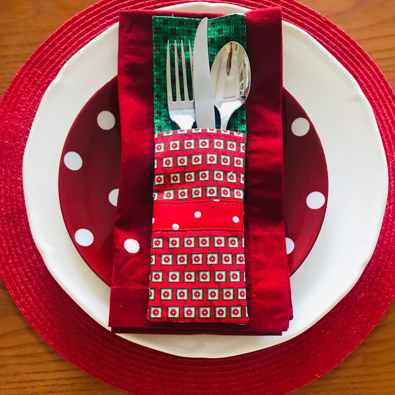 Silverware Fabric - Etsy