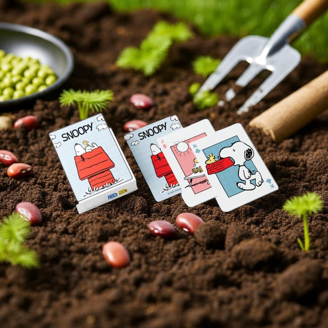 Snoopy Dog Playing Cards, Poker Cards, Game, Animation, Children's ...