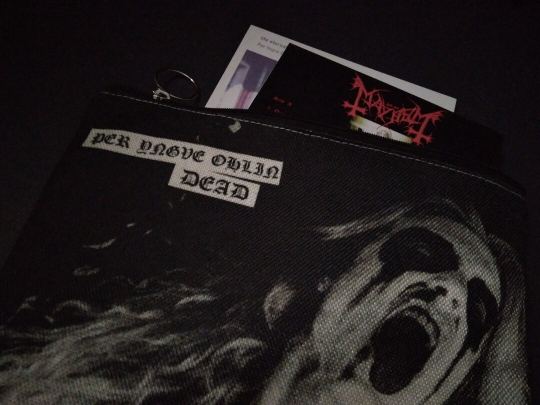 Per Yngve Ohlin DEAD Linen Zip-bag + 2xcds Life Eternal / Ha-elm Zalag ...