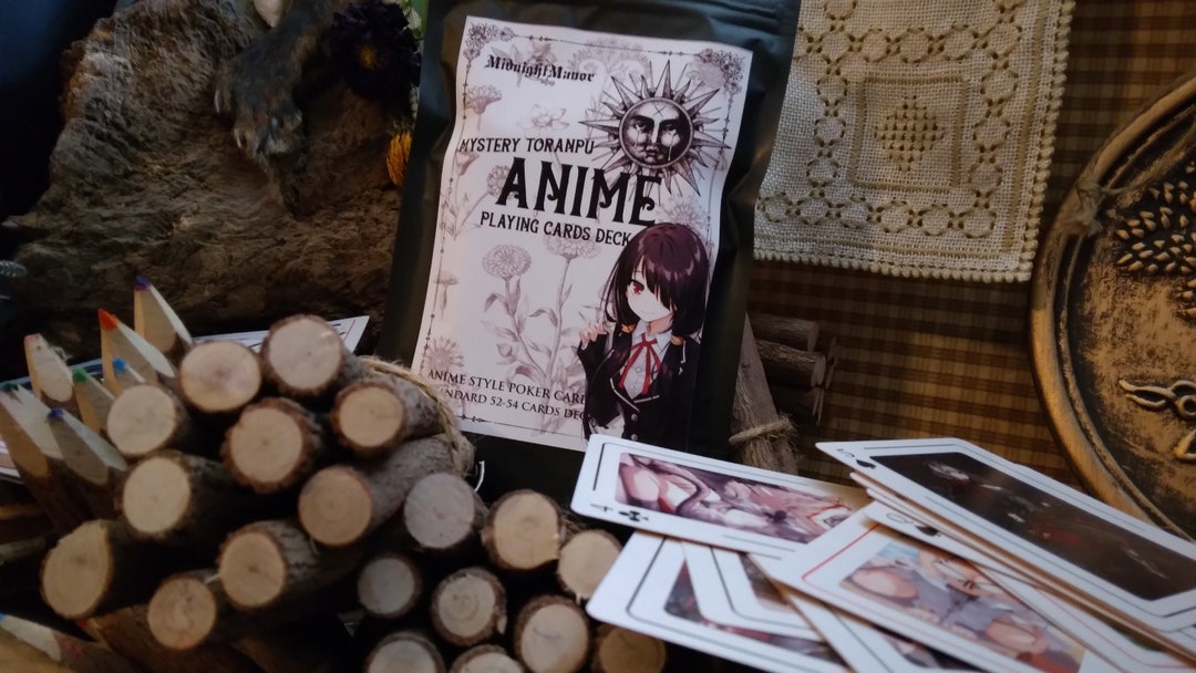 Mystery Anime Playing Cards Deck, Toranpu, Manga, Poker Cards, Surprise ...
