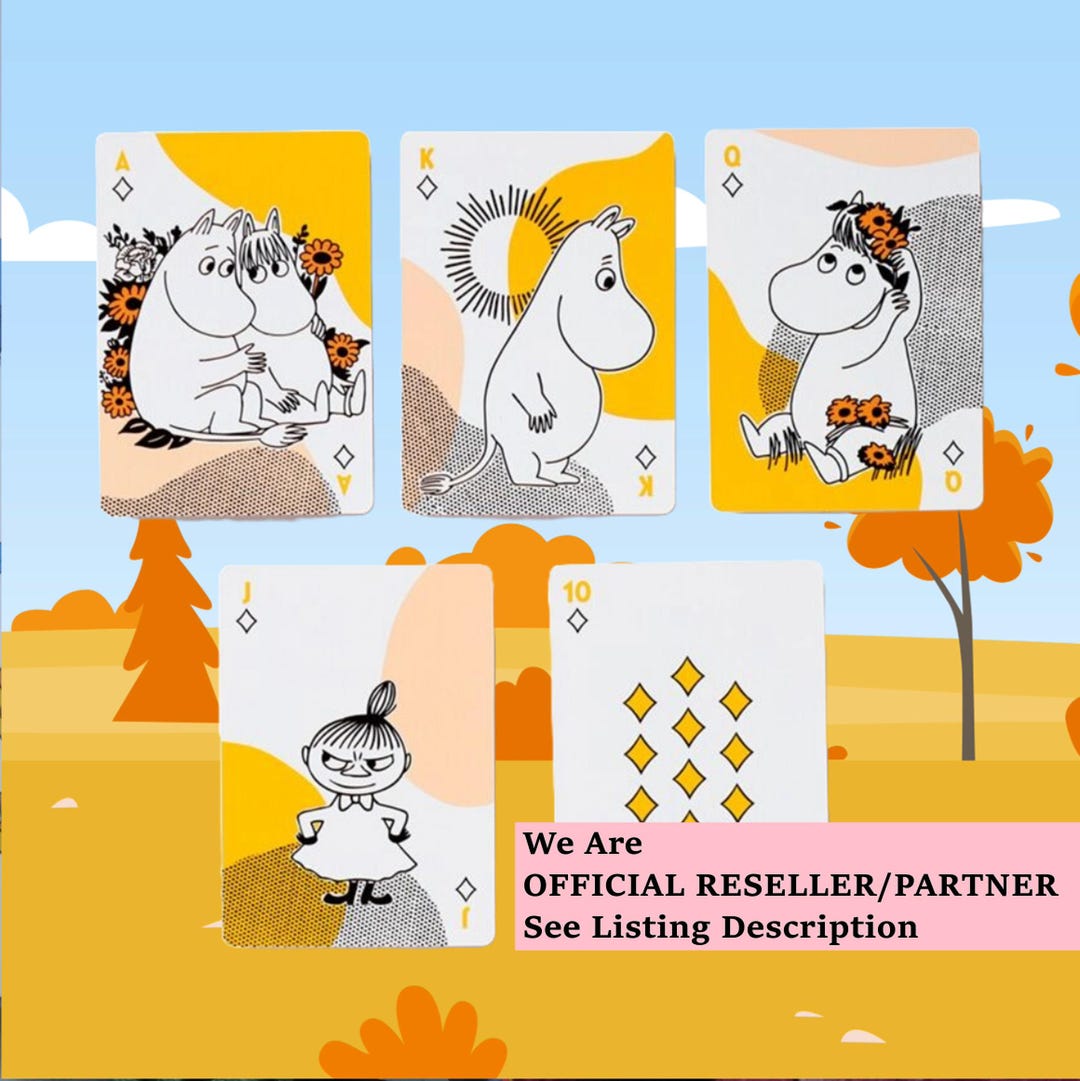 Moomin Playing Cards, Poker Cards, Game, Moomins, Tove Jansson ...