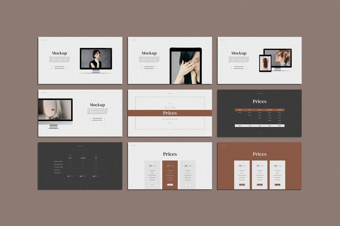 Brown and Black Elegant Home Decoration and Interior Design ...