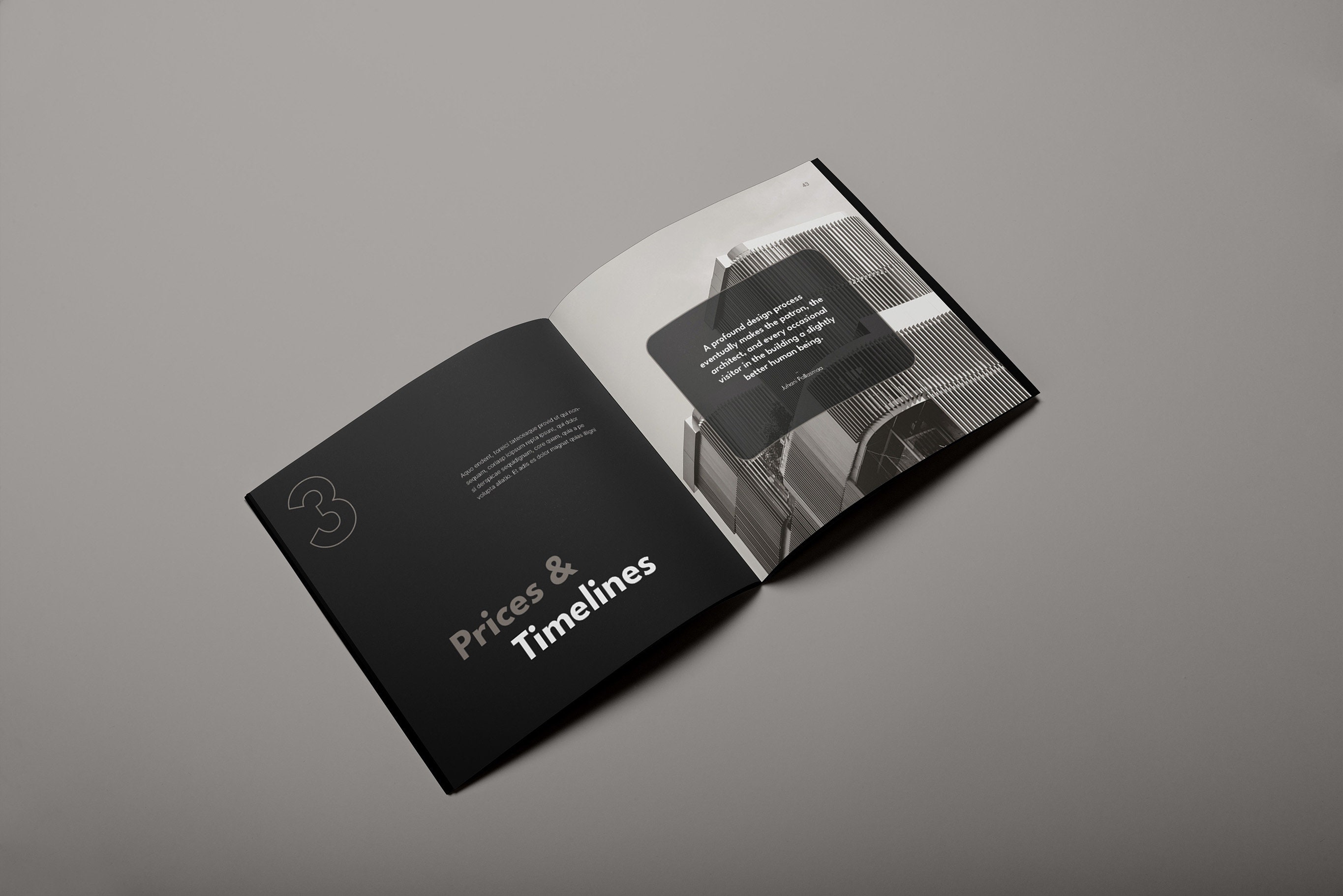 Corvus Architecture Lookbook Template - Indesign, Photography, Interior ...