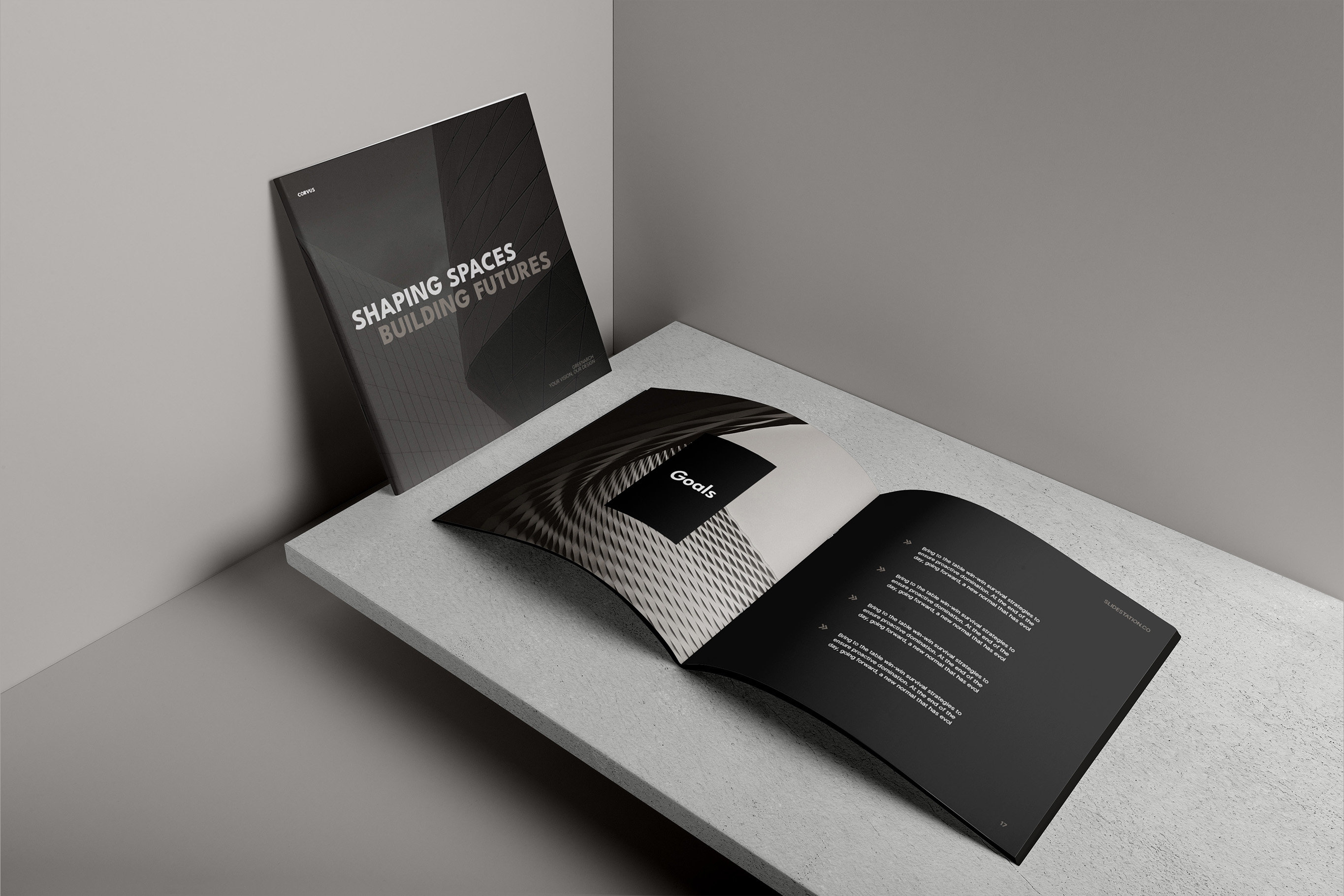 Corvus Architecture Lookbook Template - Indesign, Photography, Interior Design, Portfolio ...