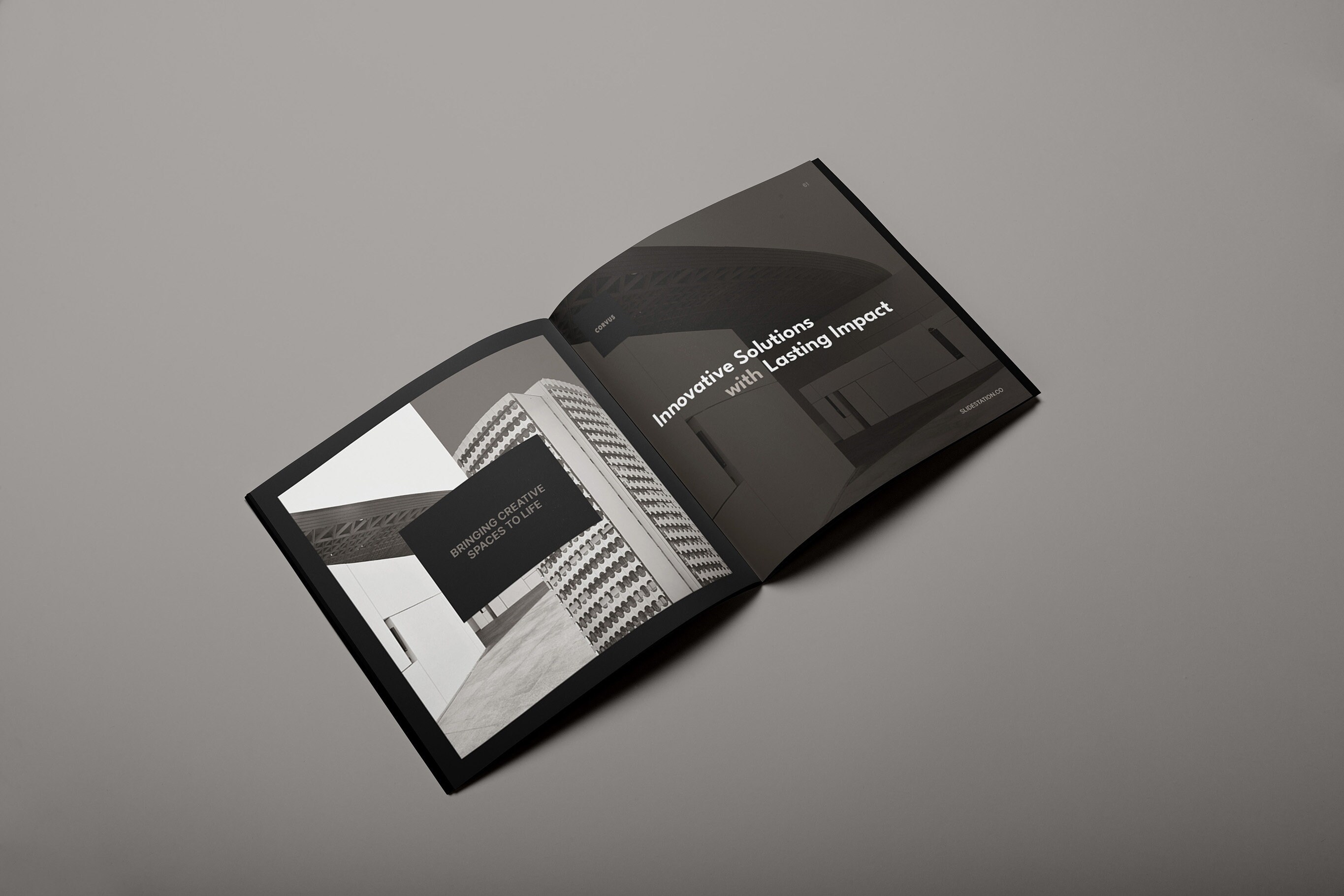 Corvus Architecture Lookbook Template - Indesign, Photography, Interior Design, Portfolio ...
