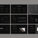 Corvus Minimalist Architecture Presentation Dark Theme, Black, Beige, Neutral Colors, Sleek ...