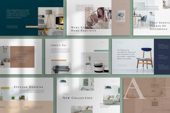 Ciri Interior Design and Home Decoration Presentation With | Etsy