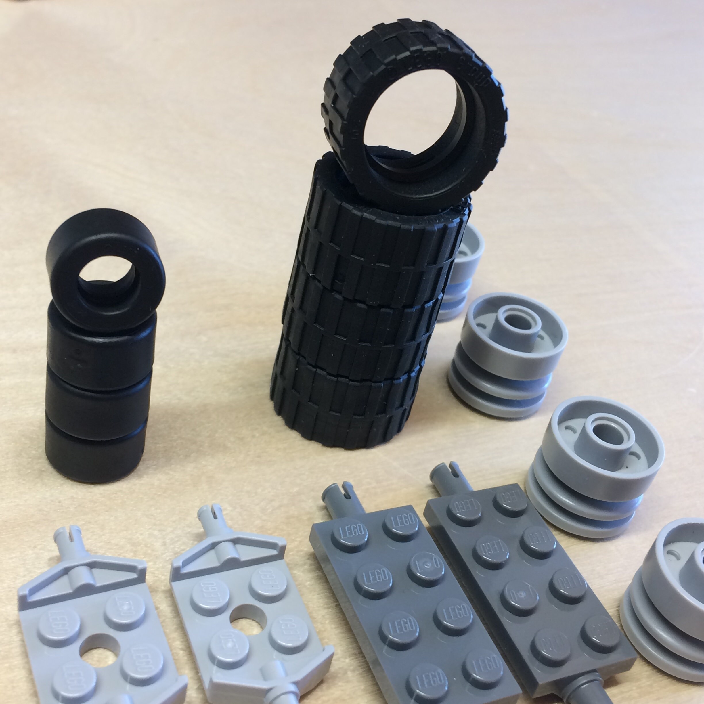 NEW LEGO VEHICLE Road Tires Lot 24x14 14x9 + Wheels Axles Specialty ...