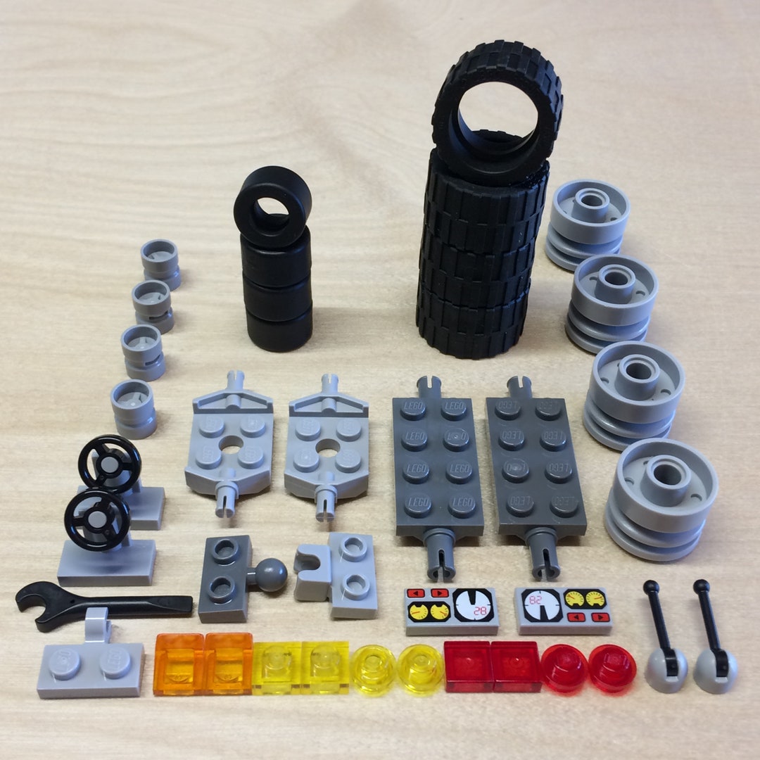 NEW LEGO VEHICLE Road Tires Lot 24x14 14x9 + Wheels Axles Specialty ...