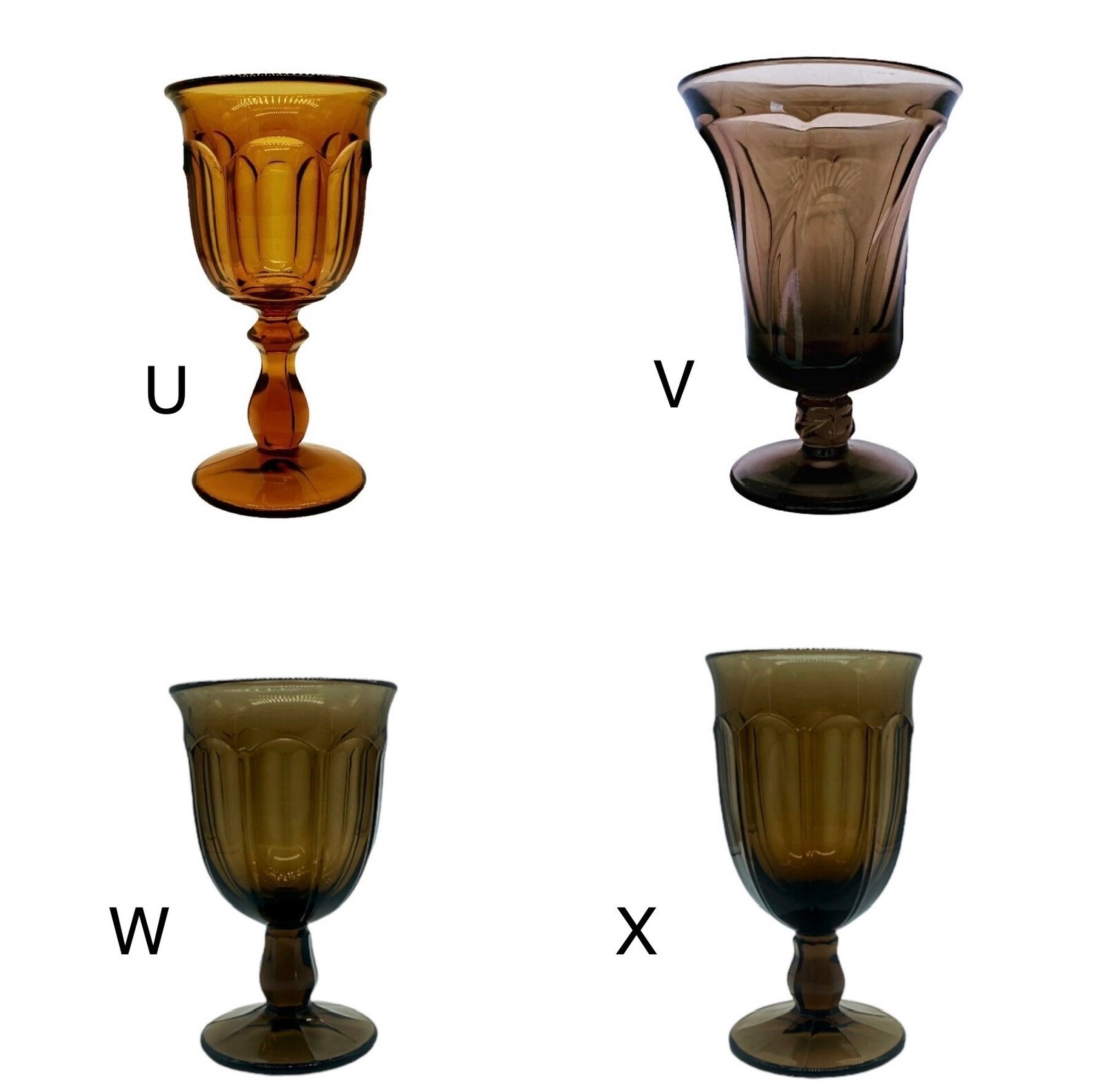 UPDATED 08/29 Vintage Wine Glass or Water Glass for Weddings, Bridal ...