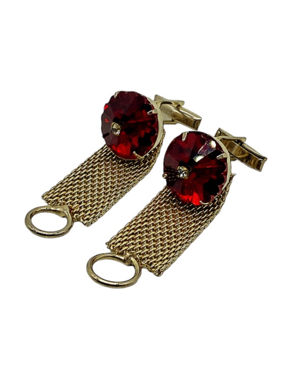 Vintage Royal Order of Jesters Billiken Cuff Links, V… - Gem