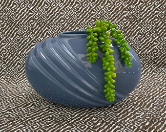 Dusty Blue Vase - Etsy