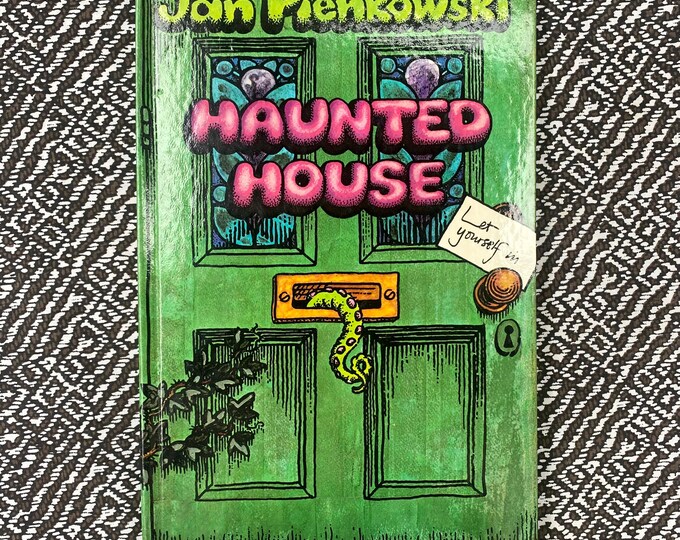 Vintage Haunted House Pop-up Book Halloween Jan Pienkowski 1979 - Etsy