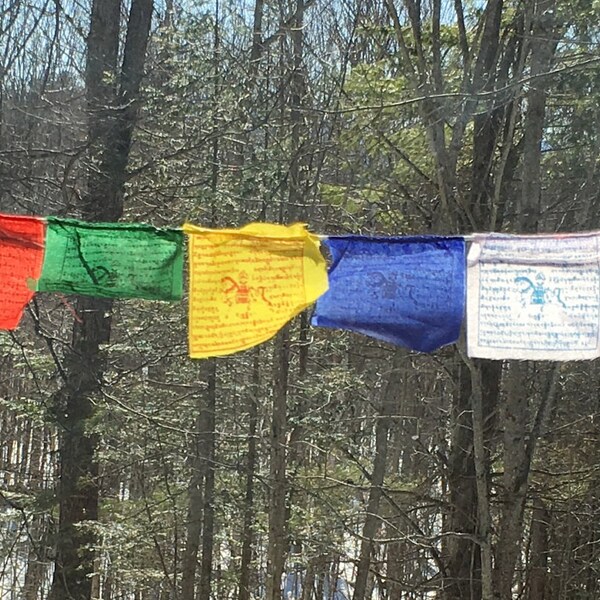 Peace Prayer Flags - Etsy