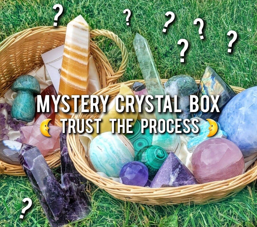 ULTIMATE Crystal Mystery Box, Crystal Kit, Crystal Assortment, Crystal ...