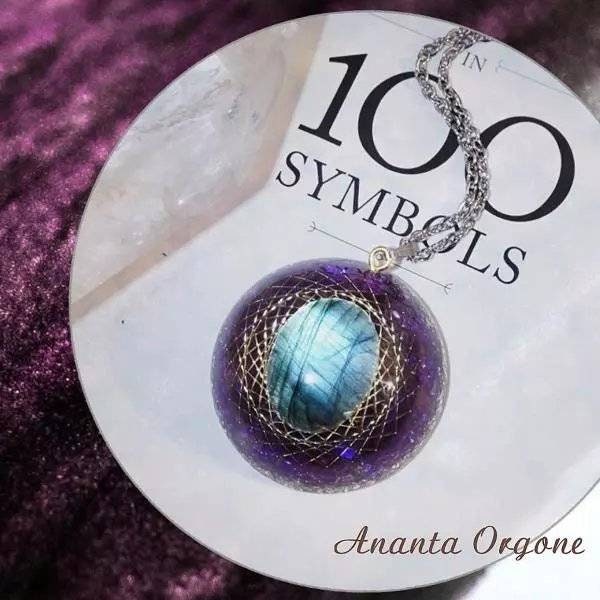 Orgonite Pendant - Etsy