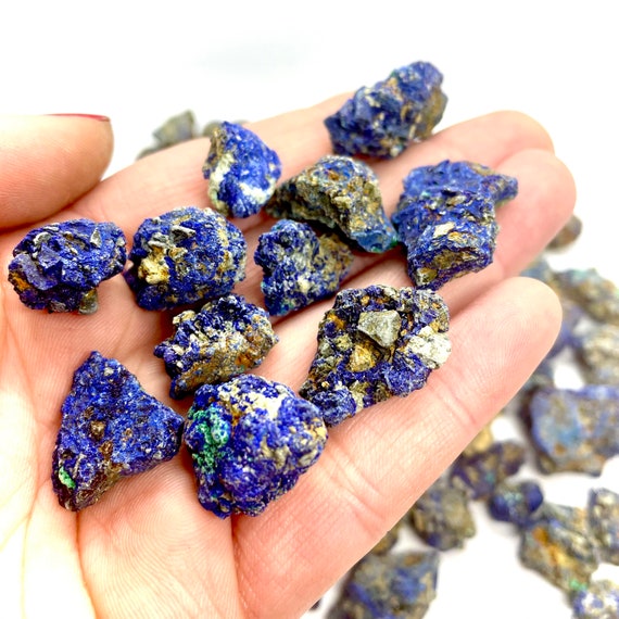 25g Lot Rough Azurite Nodules Mini Azurite Chunks Azurite | Etsy