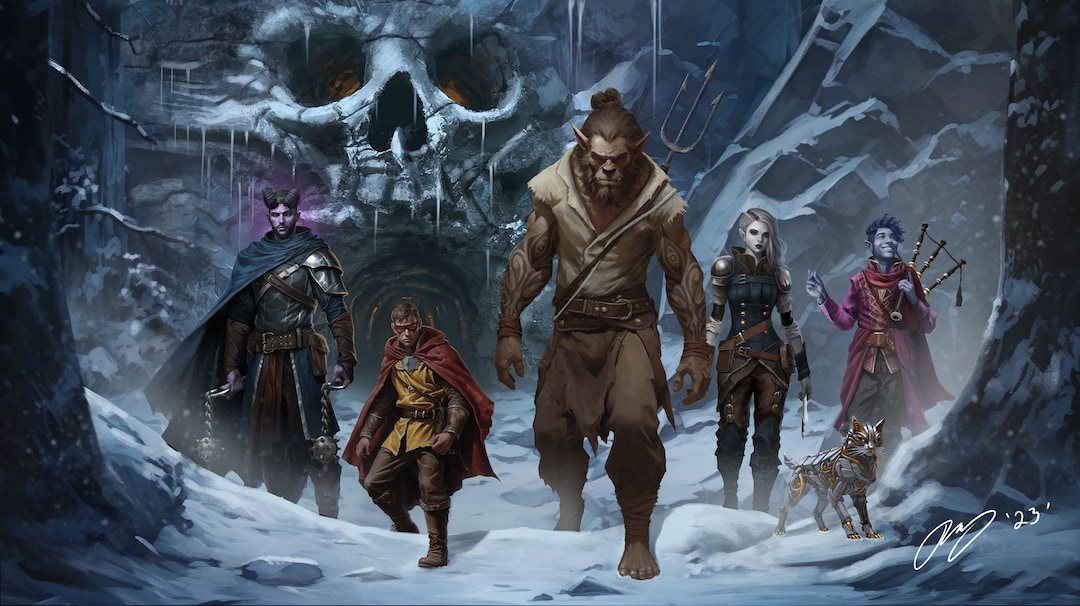 Adventure Party Illustration Commission **please Read Description ...