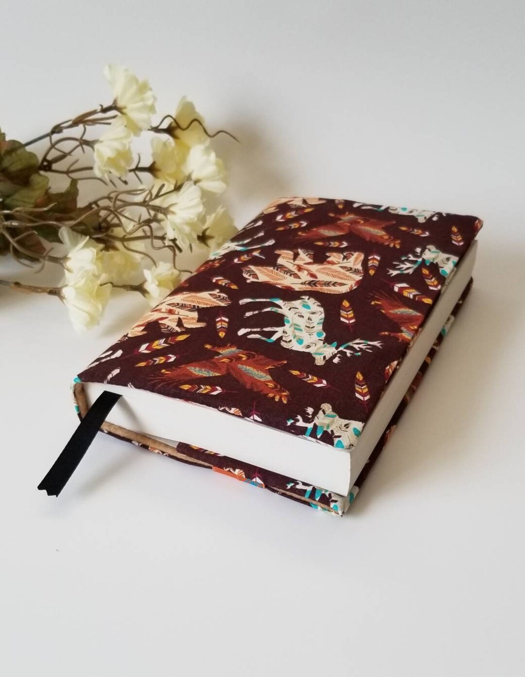 Adjustable Book Cover, Adjustable Book Sleeve, Fabric Book Cover ...