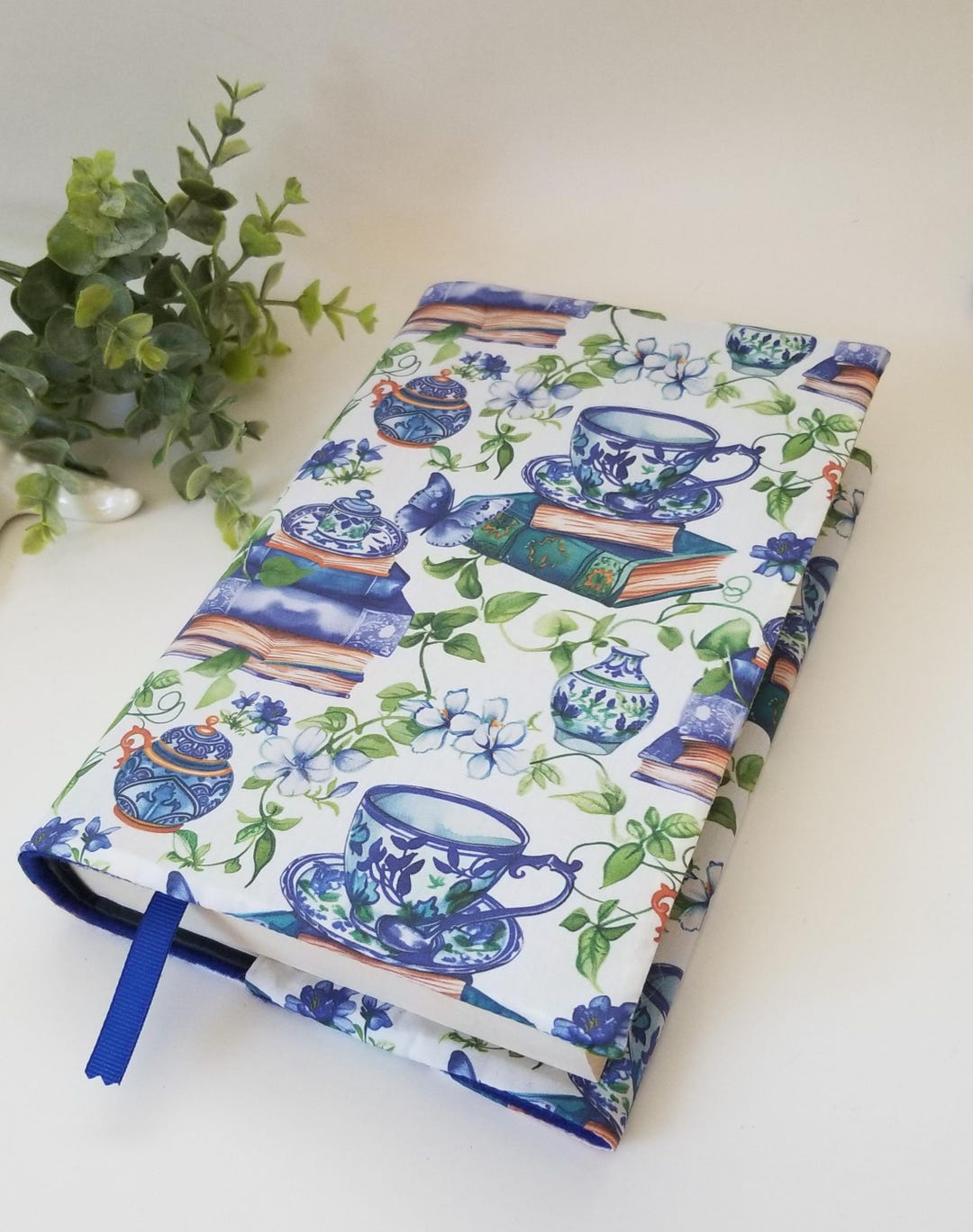 Adjustable Book Cover, Adjustable Book Sleeve, Fabric Book Cover ...