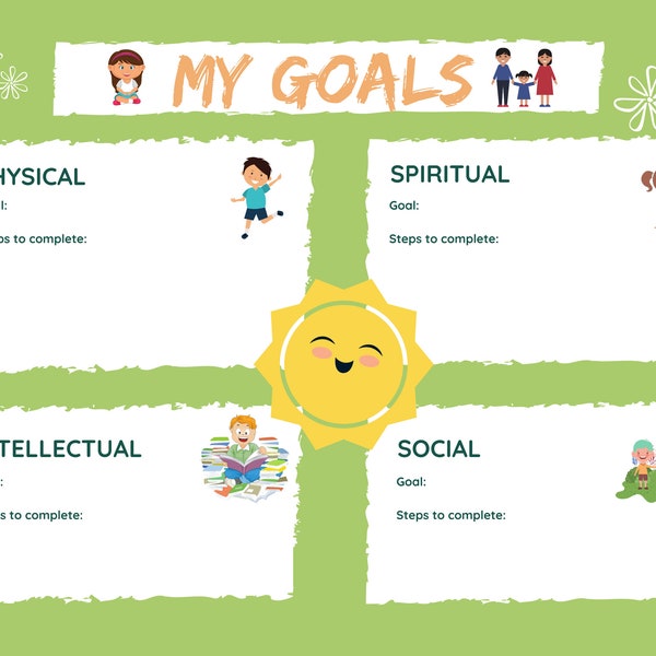 Lds Primary Goal Chart - Etsy