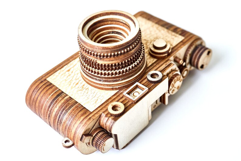 Wooden Leica Iiif Camera Replica Model | Etsy