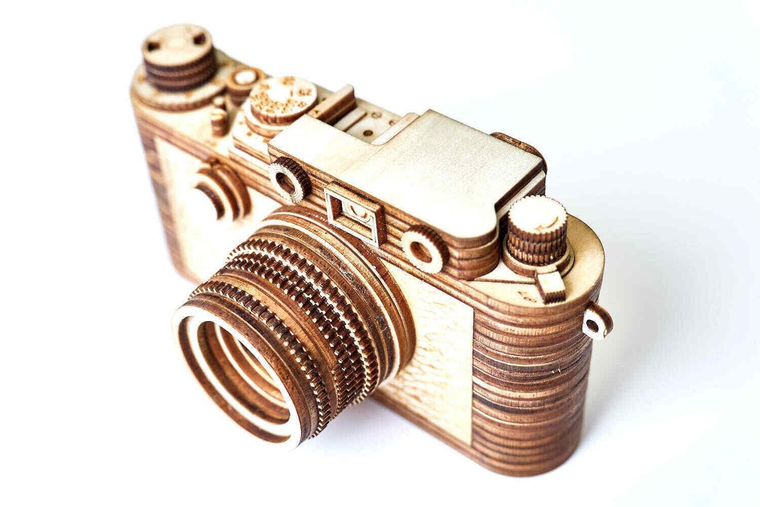 Wooden Leica Iiif Camera Model - Etsy