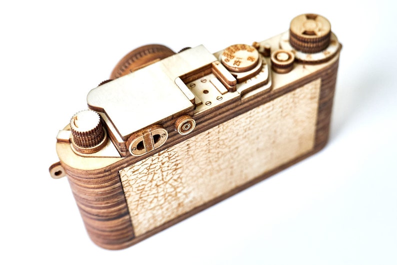 Wooden Leica Iiif Camera Replica Model - Etsy
