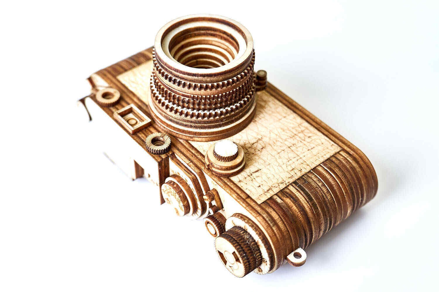 Wooden Leica Iiif Camera Model - Etsy