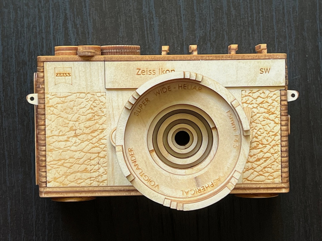Wooden ZEISS IKON SW Camera Model - Etsy
