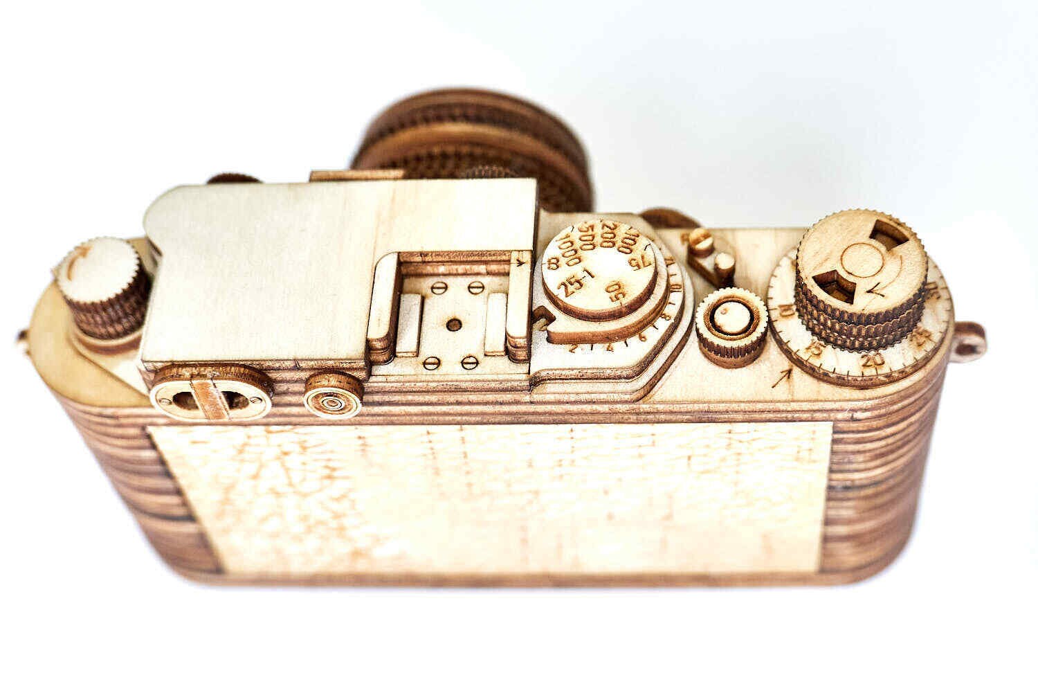 Wooden Leica Iiif Camera Model - Etsy