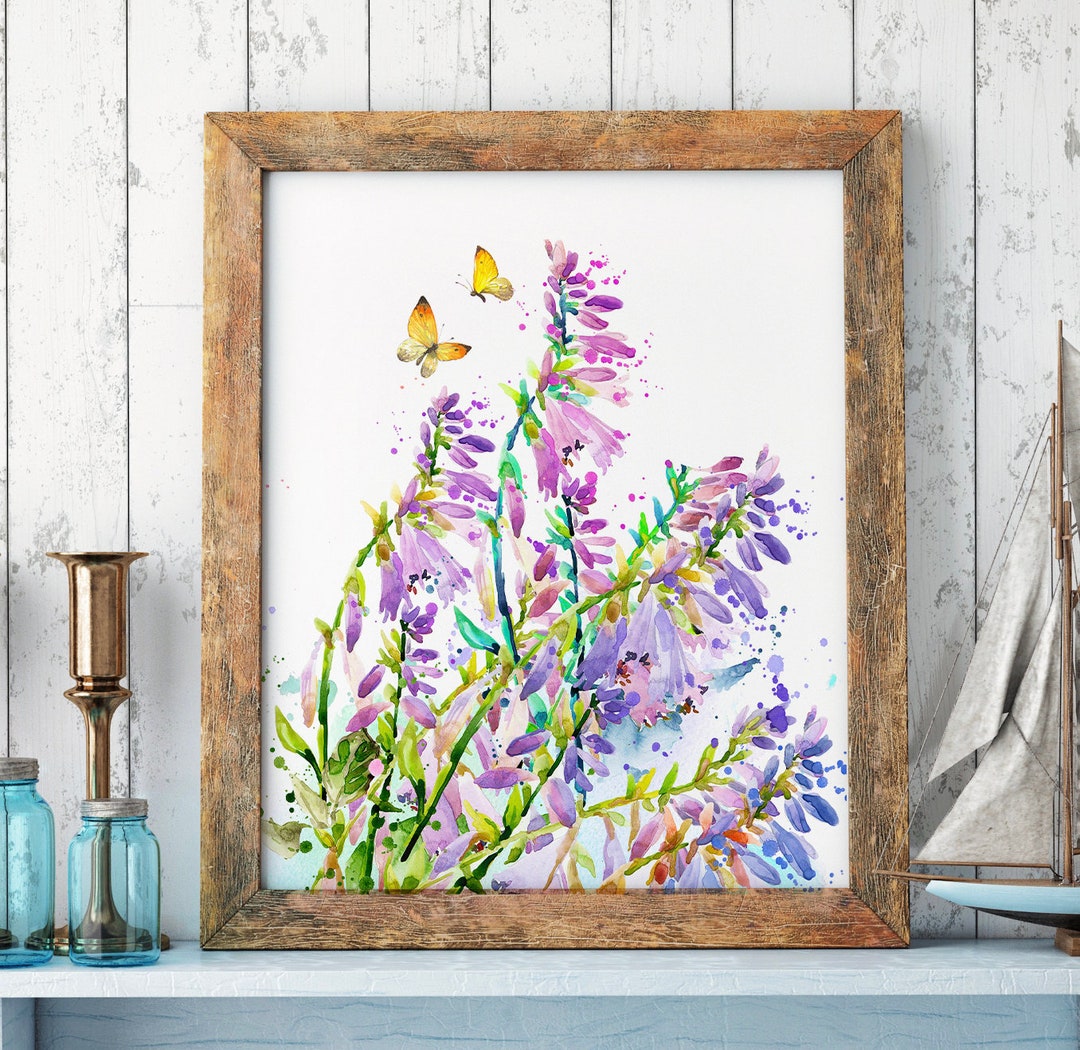 Floral Wall Art & Sublimation Design, Pioneer Woman Decor - PNG JPG ...