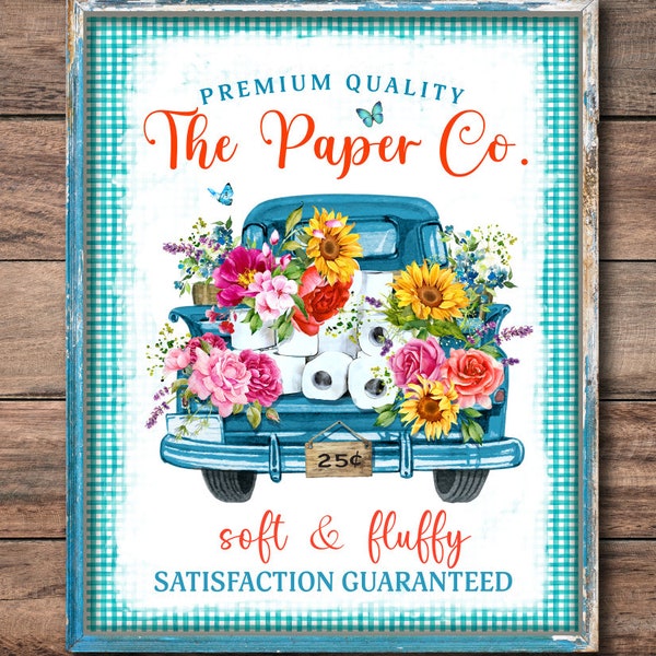 Truck Bathroom Decor - Etsy