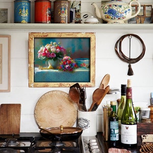 Pioneer Floral Wall Art Instant Download Farmhouse Decor Gift for Woman ...