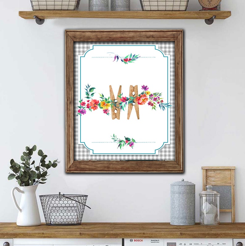 Sweet Romance Laundry Room Wall Art & Sublimation Design PNG JPG ...