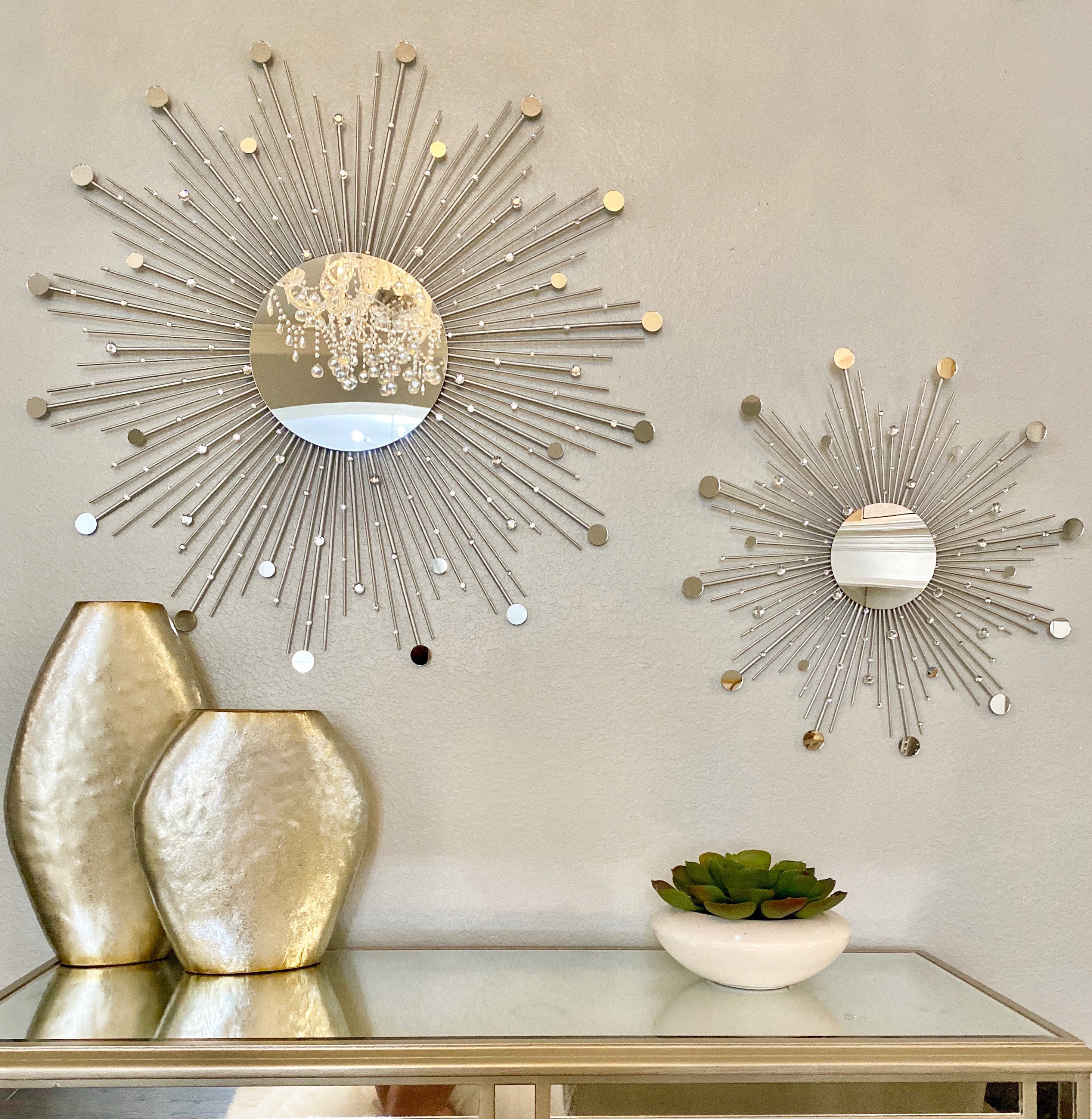 Wall mirror sunburst store