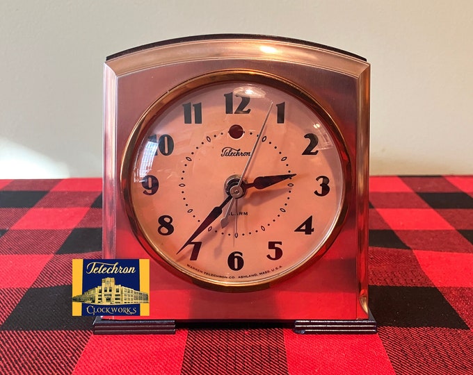 Telechron talisman Alarm Clock. Model 7H93K - Etsy