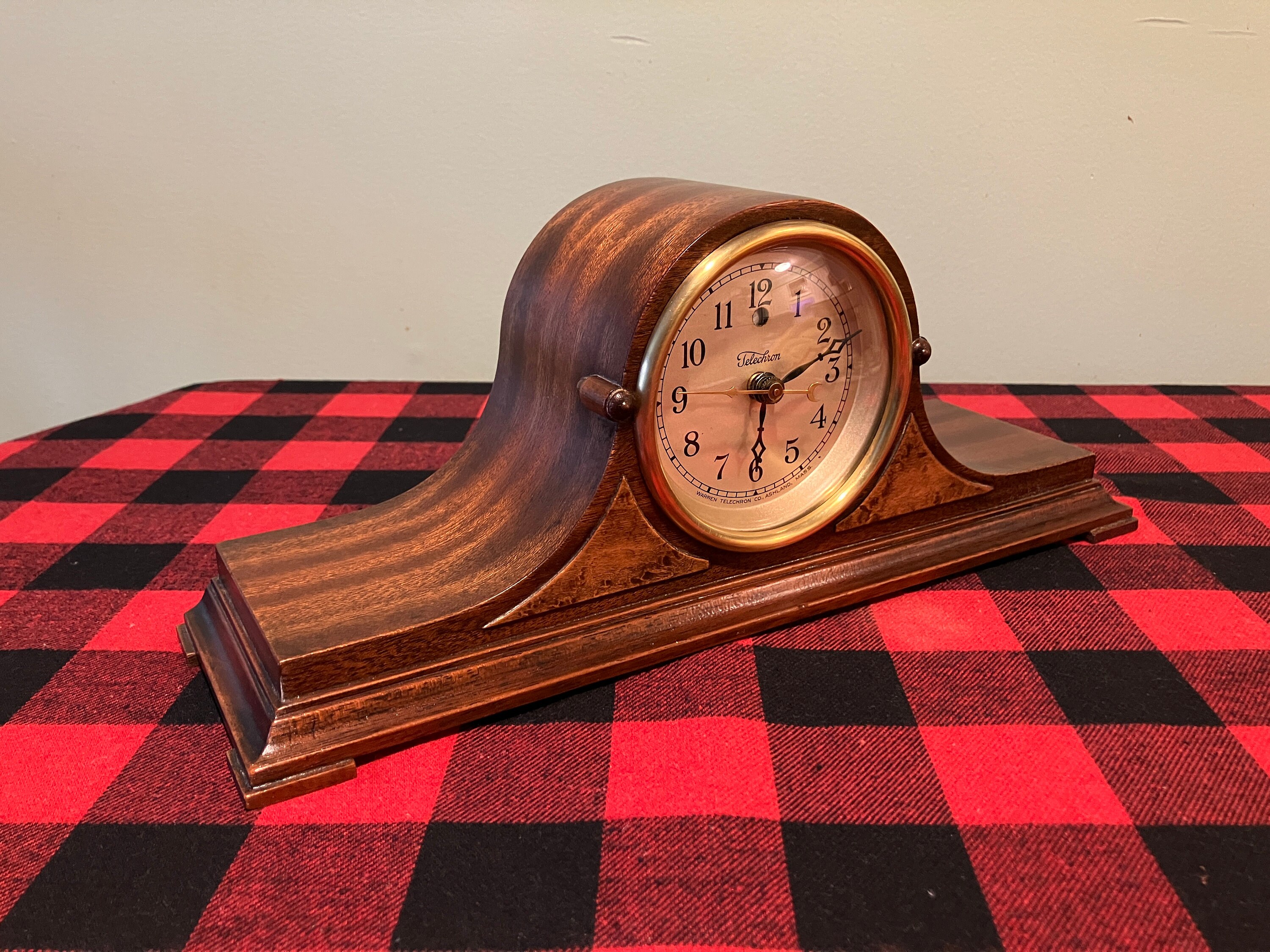Telechron beverly Model 333 Mantel Clock - Etsy