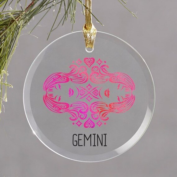 Pink Gemini Symbol
