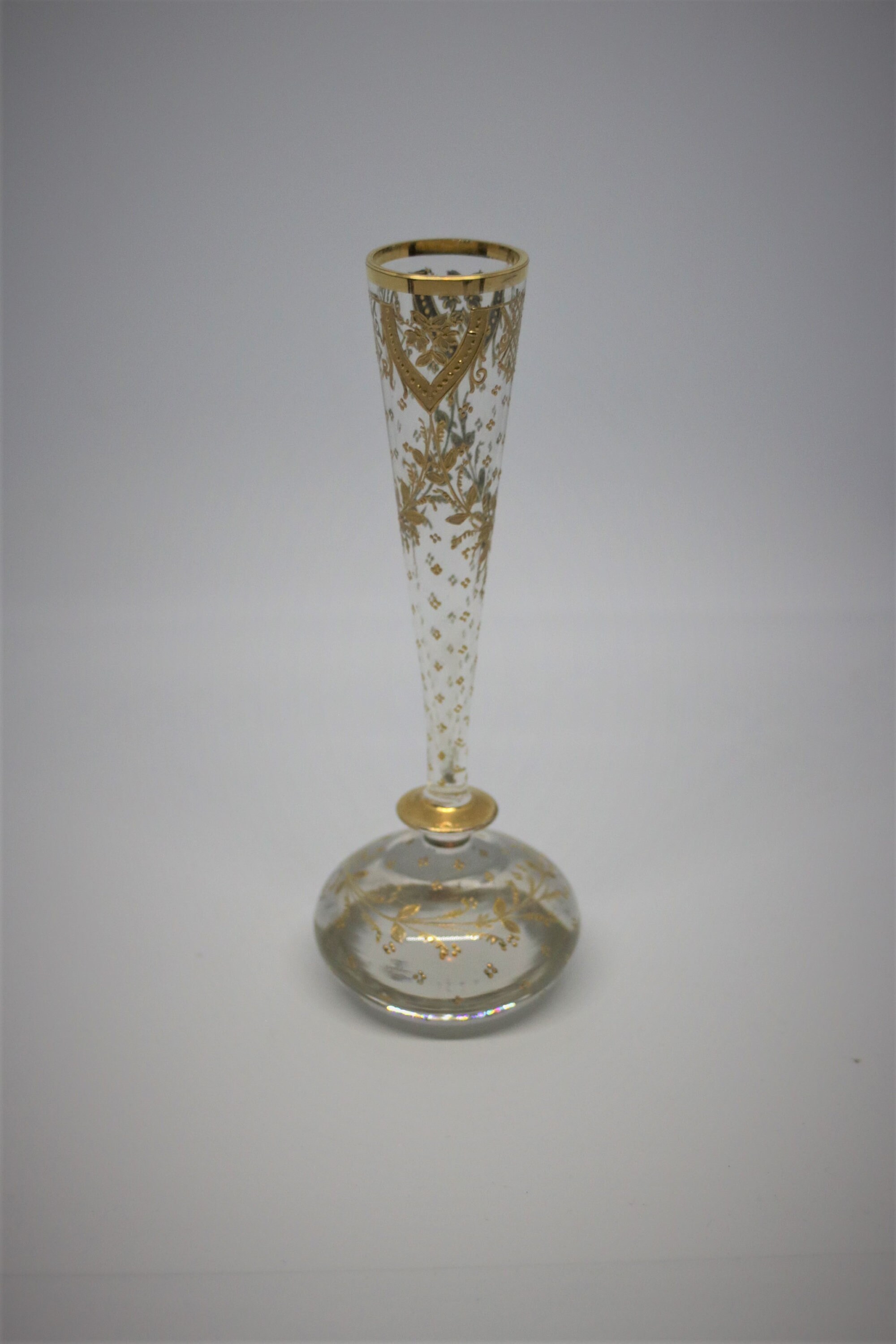 Antique Crystal Vase / Biedermeier / Austria /bohemian Crystal - Etsy