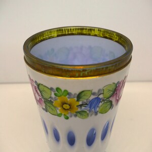 Antique Crystal Vase / Biedermeier / Austria /bohemian Crystal - Etsy