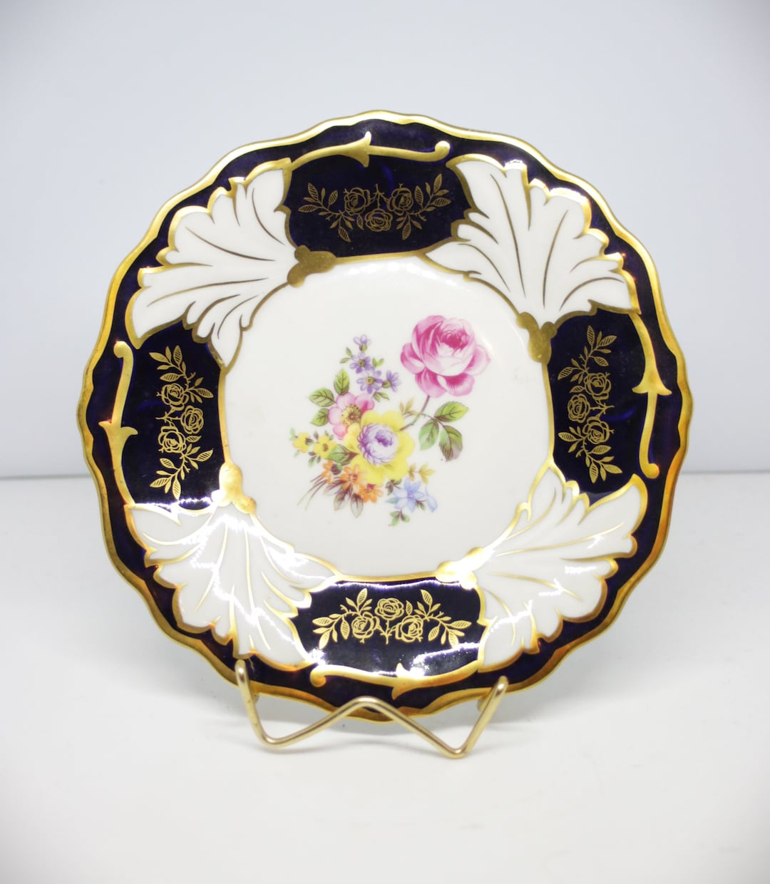 Weimar Porcelain / Weimar Echt Kobalt / German Democratic Republic - Etsy