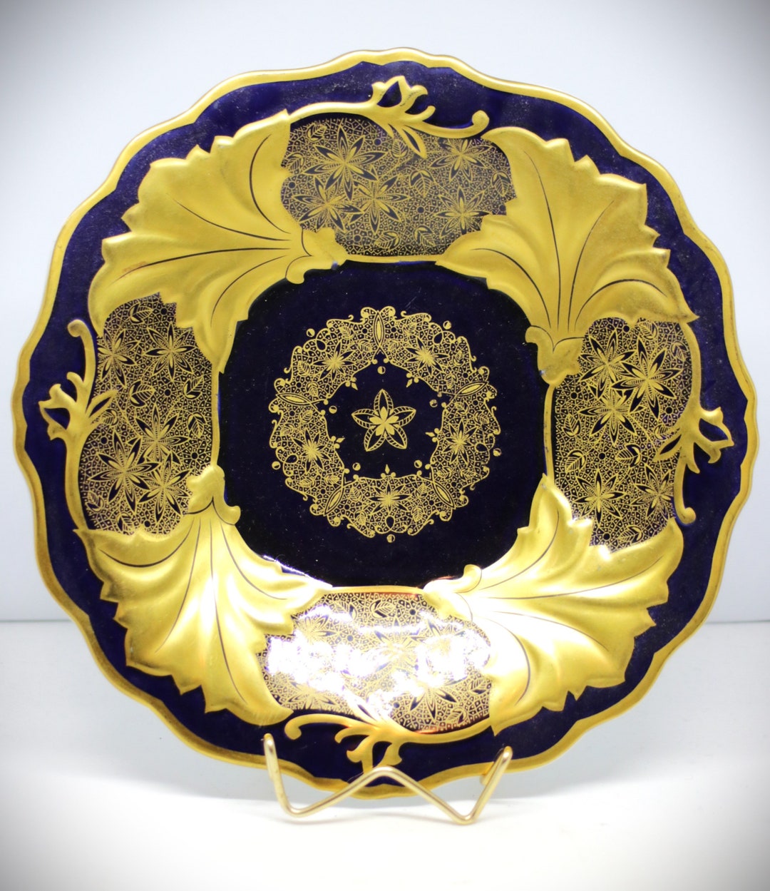 Weimar Porcelain / Weimar Echt Kobalt / Germany - Etsy