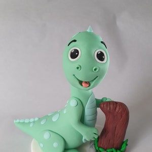 Cute Little Dino Cake Topper - Etsy