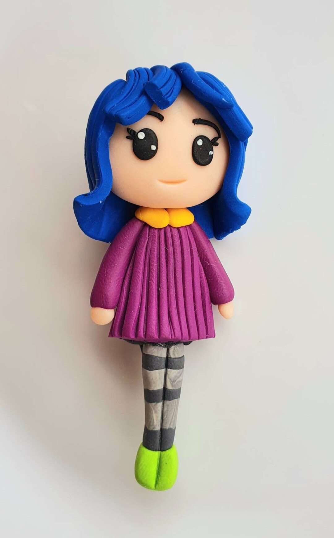Dool Figurine From Polymer Clay, Girl Figurine - Etsy